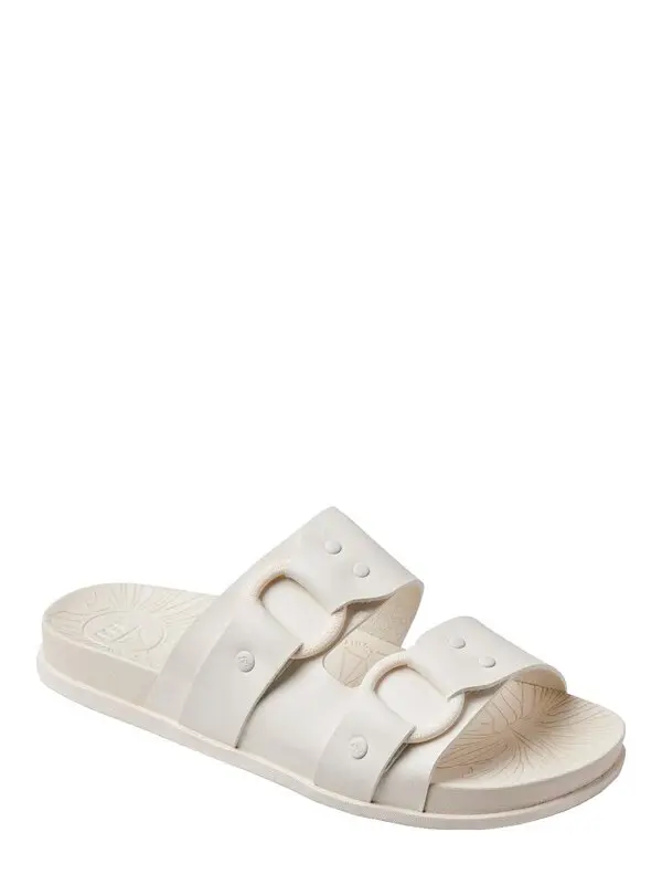 Reef Cushioned Vera Cruz Slide Sandal - Whisper White