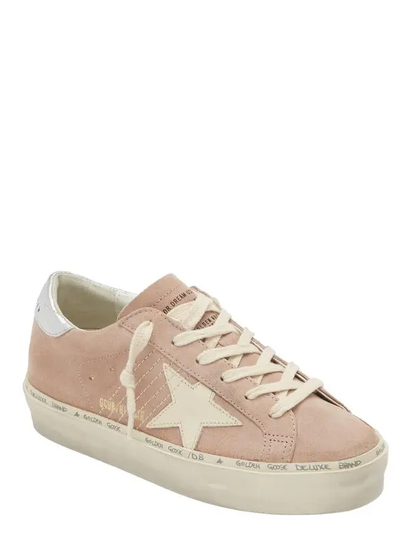 GOLDEN GOOSE Hi Star Platform Sneakers - Beige/ivory