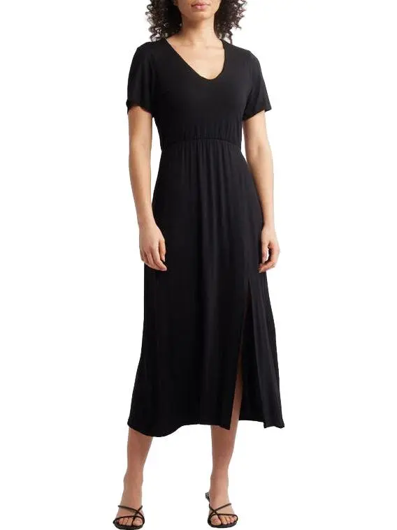 Loveappella Midi Dress - Black