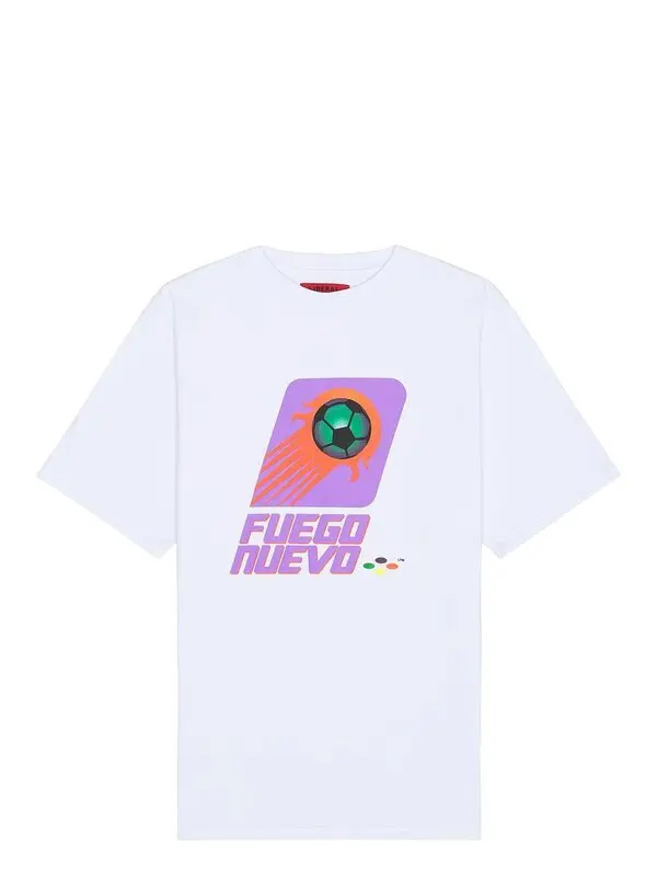 LIBERAL YOUTH MINISTRY Fuego Nuevo T-shirt Knit - White