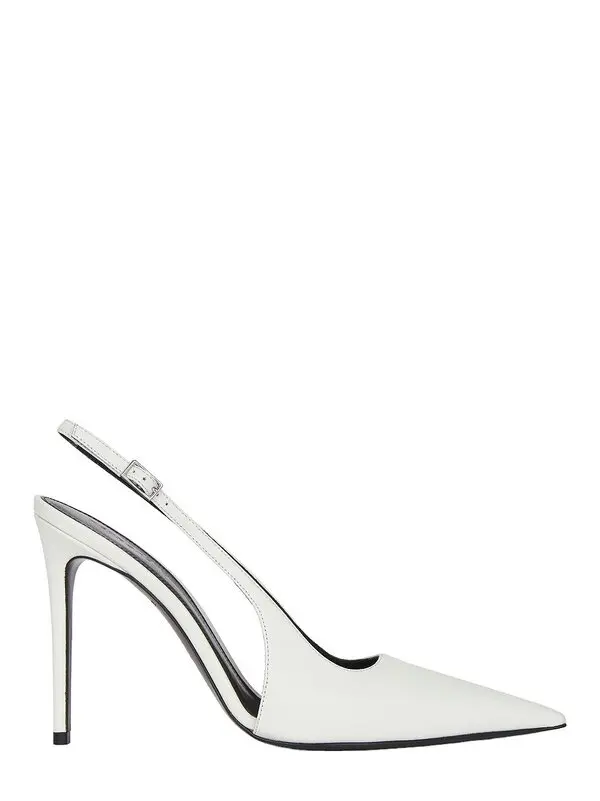 Retrofete Cindy Slingback Heel - White