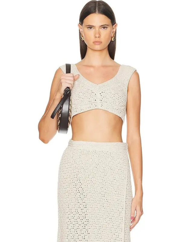 Bottega Veneta Bra Top - Bone & Cloud