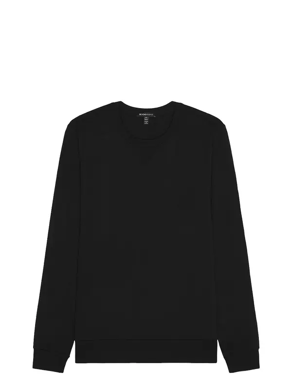 Beyond Yoga Always Beyond Pullover Crew - Black