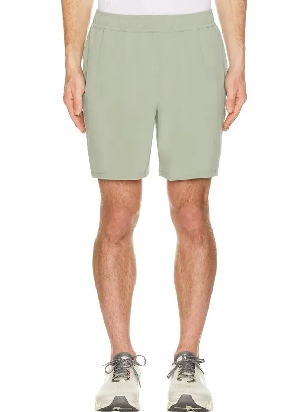 Beyond Yoga Pivotal Performance Short - Grey Sage