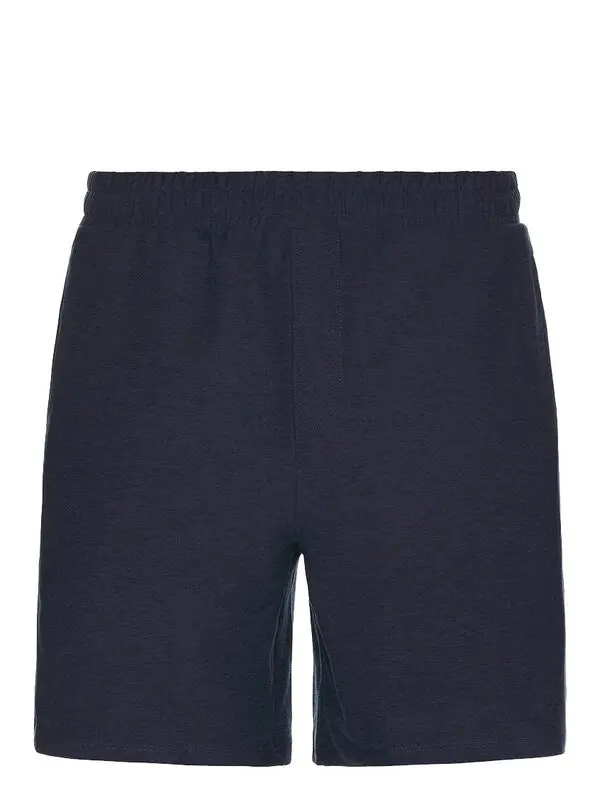 Beyond Yoga Take It Easy Short - Nocturnal Navy