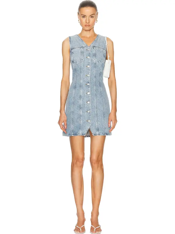 AGOLDE Trina Denim Dress - Balance