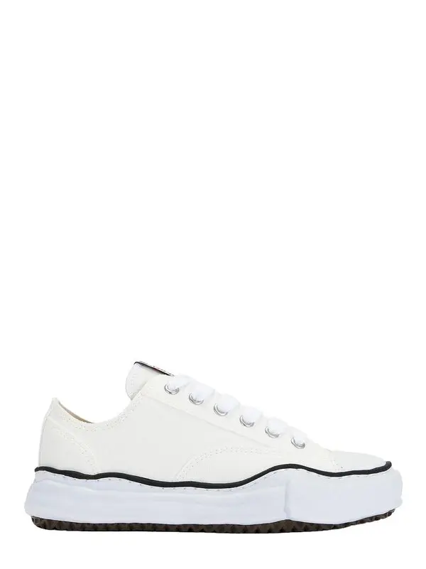 Mihara Yasuhiro Peterson Original Sole Canvas Low-top Sneaker - White