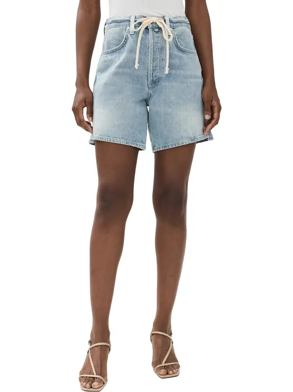 Citizens Of Humanity Brynn Drawstring Denim Shorts - Jesamyn