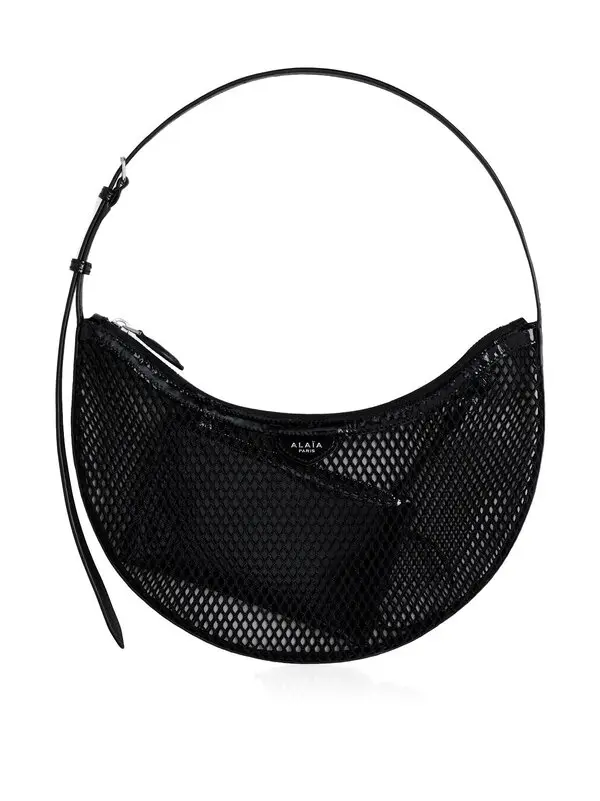 Alaïa Demi Shoulder Bag - Black