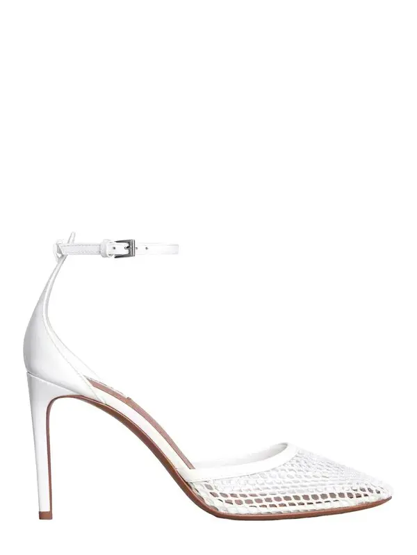 Alaïa Mesh Pumps - White