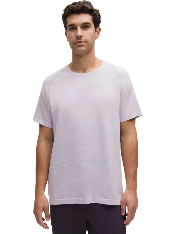 Lululemon Metal Vent Tech Short Sleeve - Faint Lavender/faint Lavender