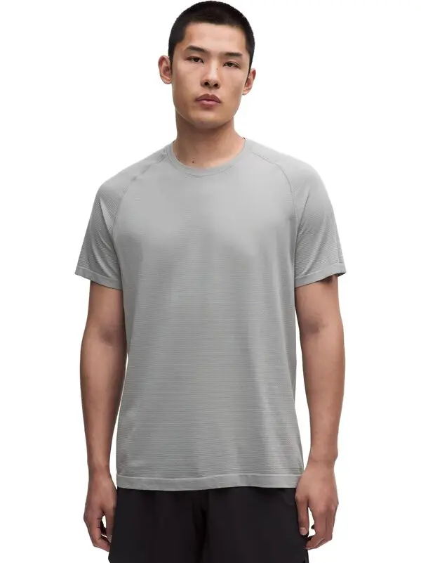 Lululemon Metal Vent Tech Short Sleeve - Feather Grey/feather Grey