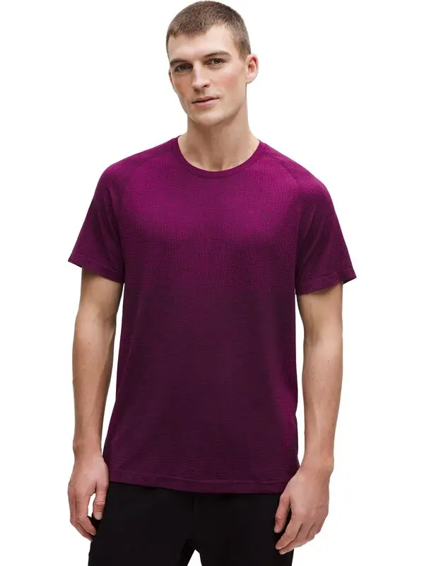 Lululemon Metal Vent Tech Short Sleeve - Jewelled Magenta/plum