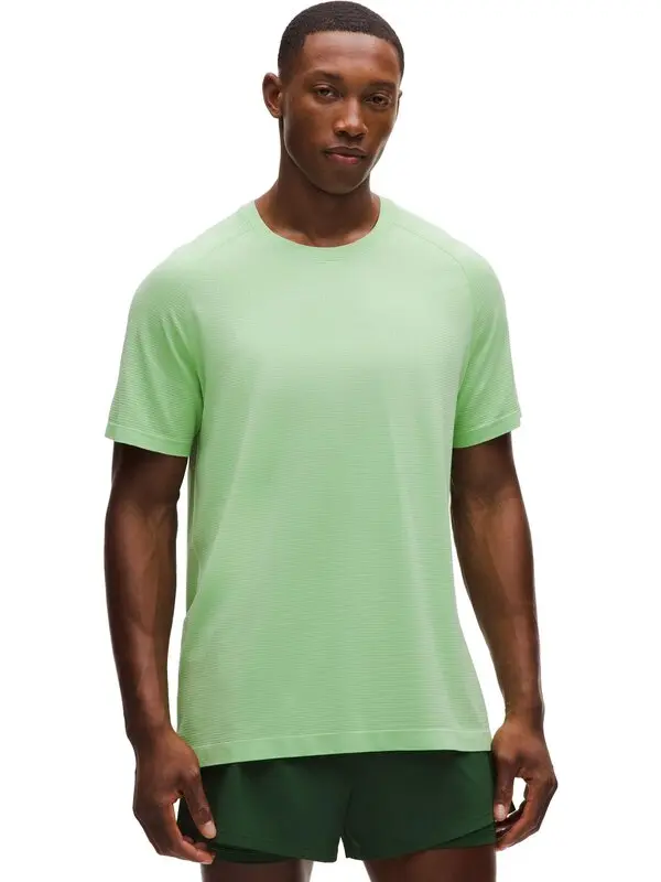 Lululemon Metal Vent Tech Short Sleeve - Kale Krush/kale Krush