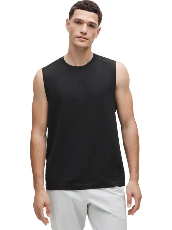 Lululemon Metal Vent Tech Sleeveless Shirt - Black/black