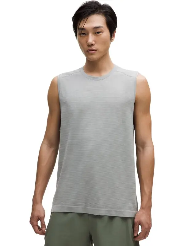 Lululemon Metal Vent Tech Sleeveless Shirt - Feather Grey/feather Grey