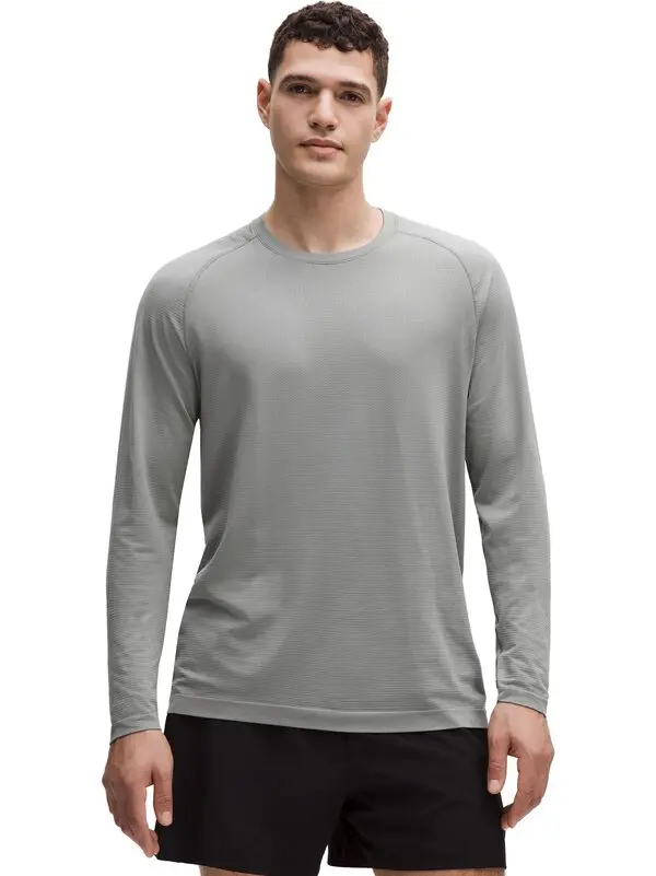 Lululemon Metal Vent Tech Long-sleeve Shirt - Feather Grey/feather Grey