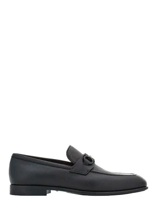 FERRAGAMO Gancini Ornament Loafer - Metallic