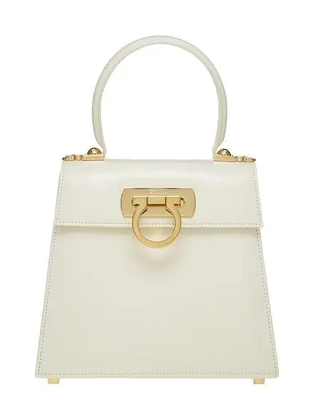 FERRAGAMO Iconic Top Handle Bag - Gold