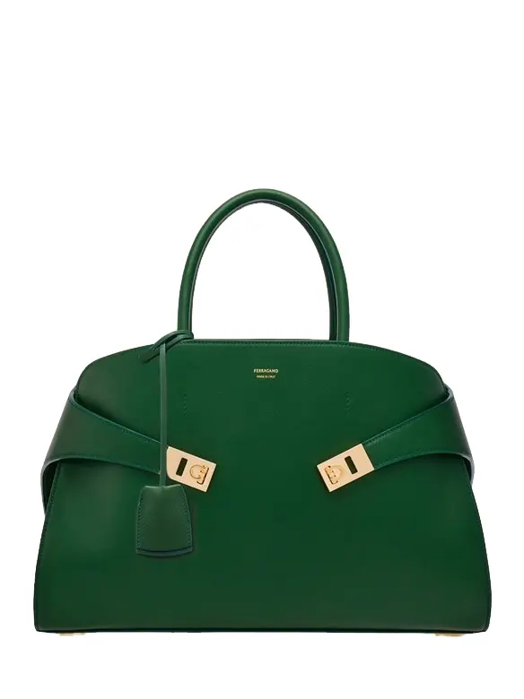 FERRAGAMO Top-handle Bag - Green