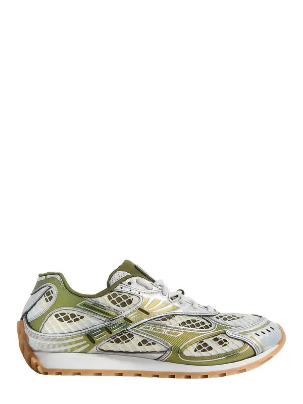 Bottega Veneta Orbit Sneaker - Mud/white