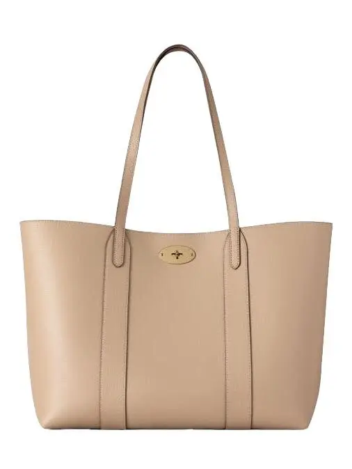 Mulberry Bayswater Leather Tote - Crumpet