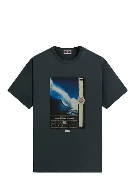 Kith X Tag Heuer Formula 1 Miami Vintage Tee Shirt - Nocturnal