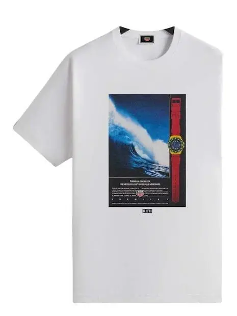 Kith X Tag Heuer Formula 1 Hawaii Vintage Tee Shirt - White