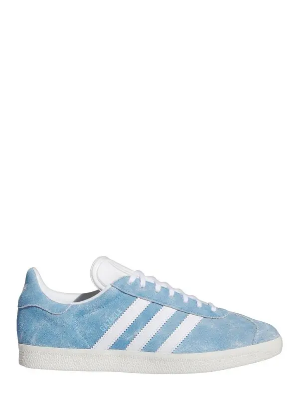 Adidas Gazelle Lace Up Sneakers - Semi Blue Burst/cloud White