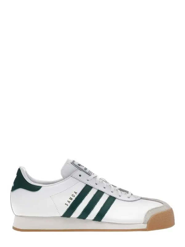 Adidas Samoa Sneakers - Cloud White/collegiate Green/gold Metallic