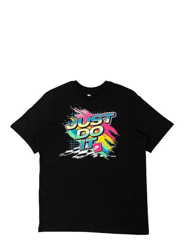Nike Sportswear Just Do It Graphic Tee Shirt - Black