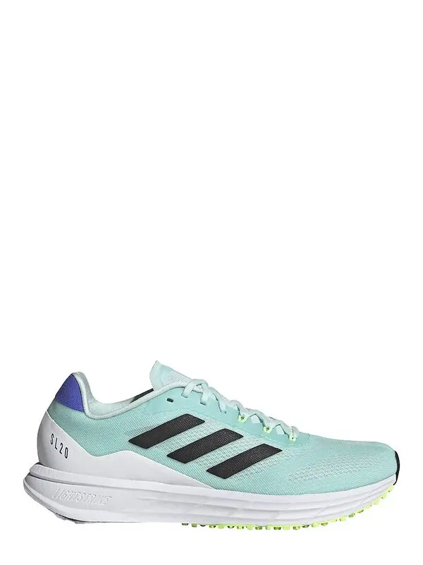 Adidas Sl20.2 Athletic Sneakers - Halo Mint/core Black/signal Green