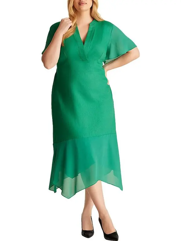 ESTELLE Claudia Midi Dress - Green