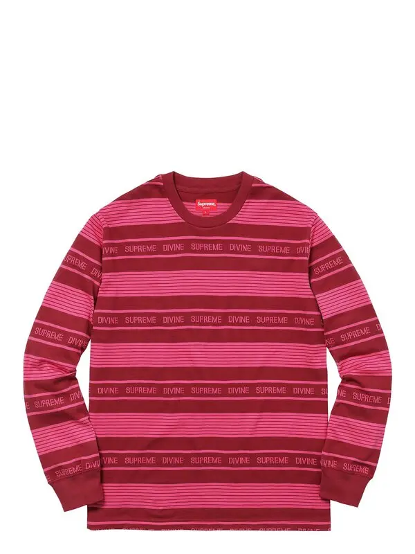 Supreme Divine Long Sleeve Top - Red