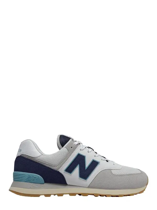 NEW BALANCE 574 Sneakers - Rain Cloud/pigment/bali Blue