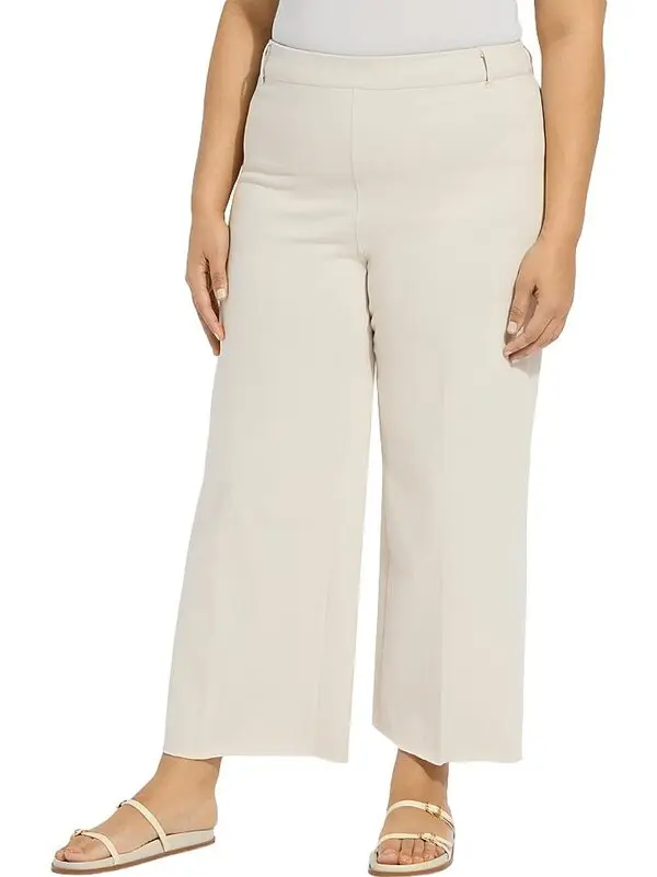 Lyssé Erin Wide Leg Jeans - Oat