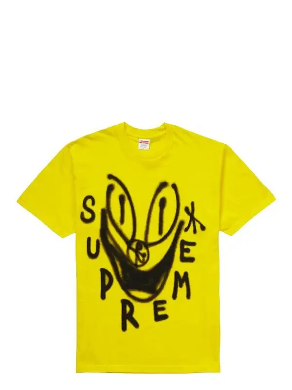Supreme Smile Tee Shirt - Yellow