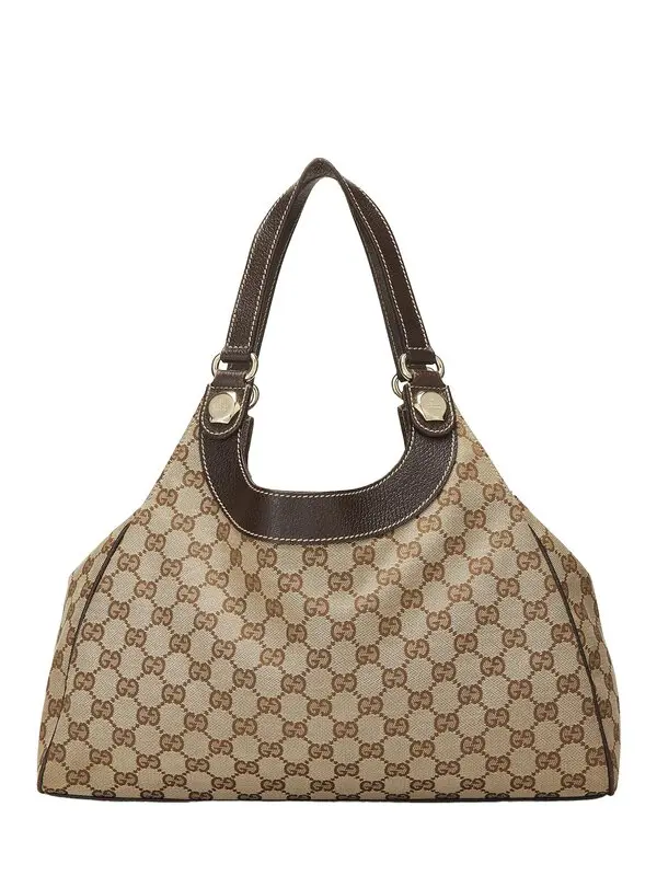 Gucci Original Gg Canvas Charmy Shoulder Bag - Brown