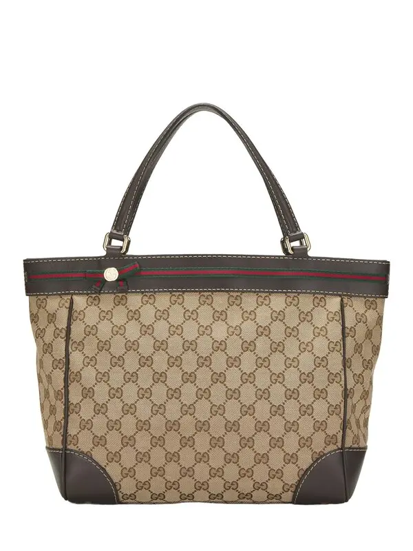 Gucci Original Gg Canvas Mayfair Tote Bag - Beige