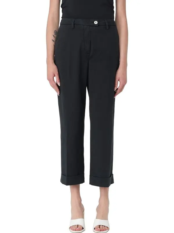 RE-HASH Cuffed Pants - Black