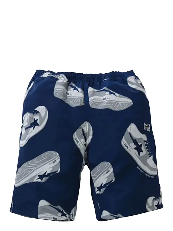 BAPE Random Sta Track Shorts - Blue