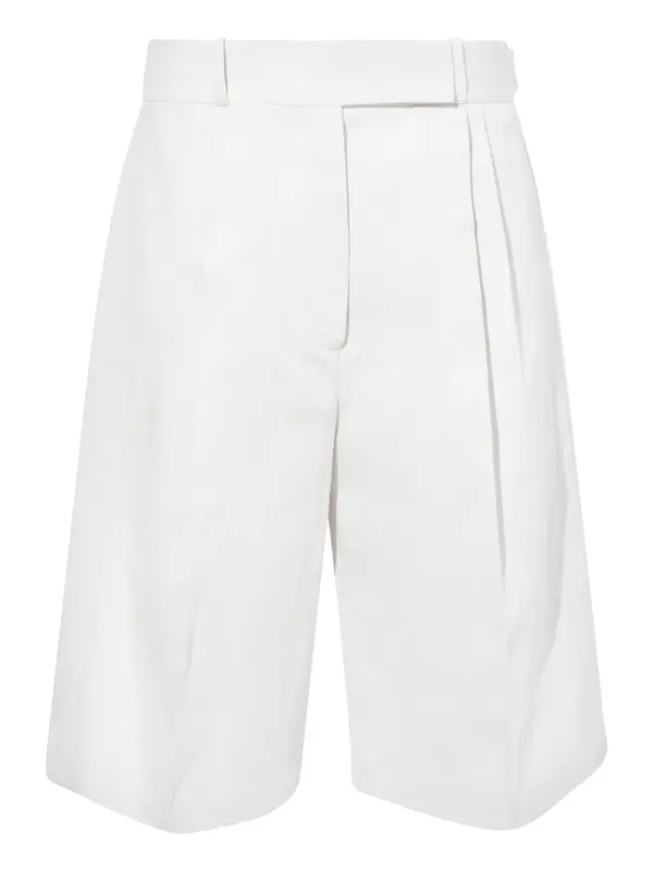 Proenza Schouler Pleated Knee-length Shorts - White