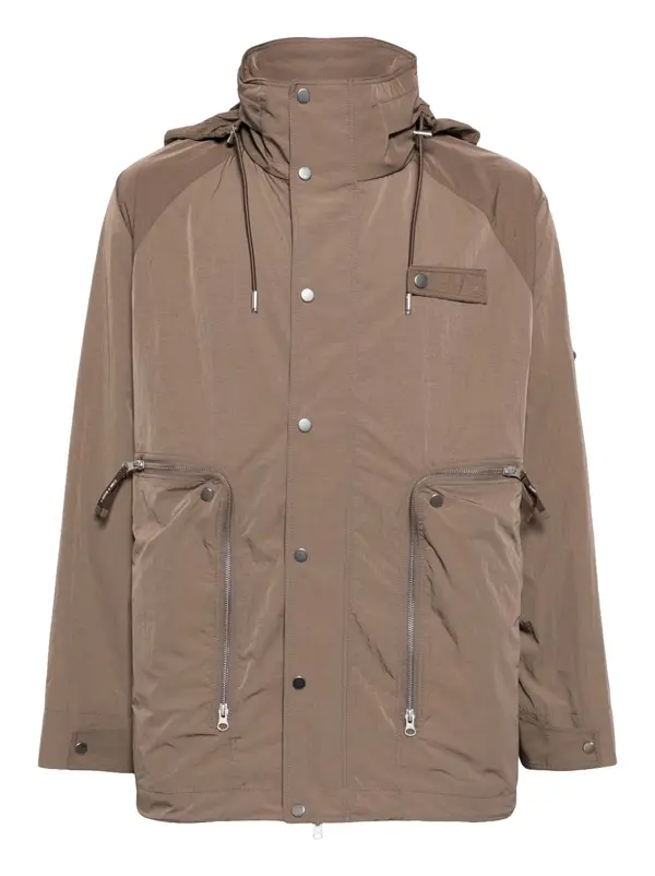 SPOONYARD Hooded Jacket - Brown