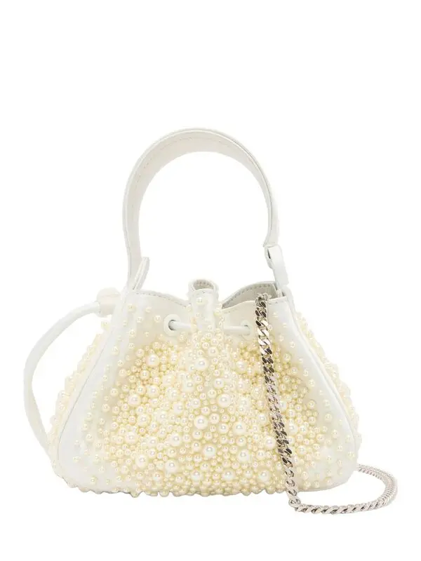 Oscar De La Renta Embellished Mini Bag - Neutrals