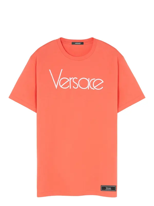 Versace 1978 Re-edition Logo T-shirt - Orange