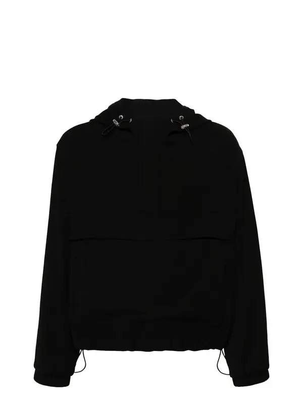Ami Hooded Windbreaker - Black