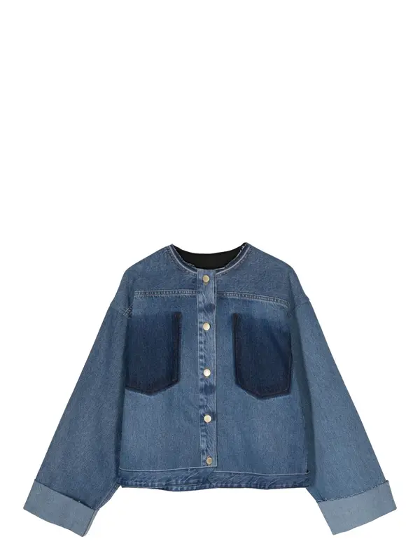 LITKOVSKA University Denim Jacket - Blue