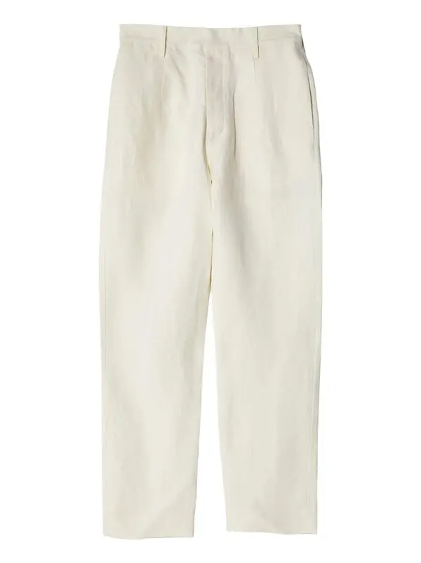 UMA WANG Pier Straight-leg Trousers - Neutrals