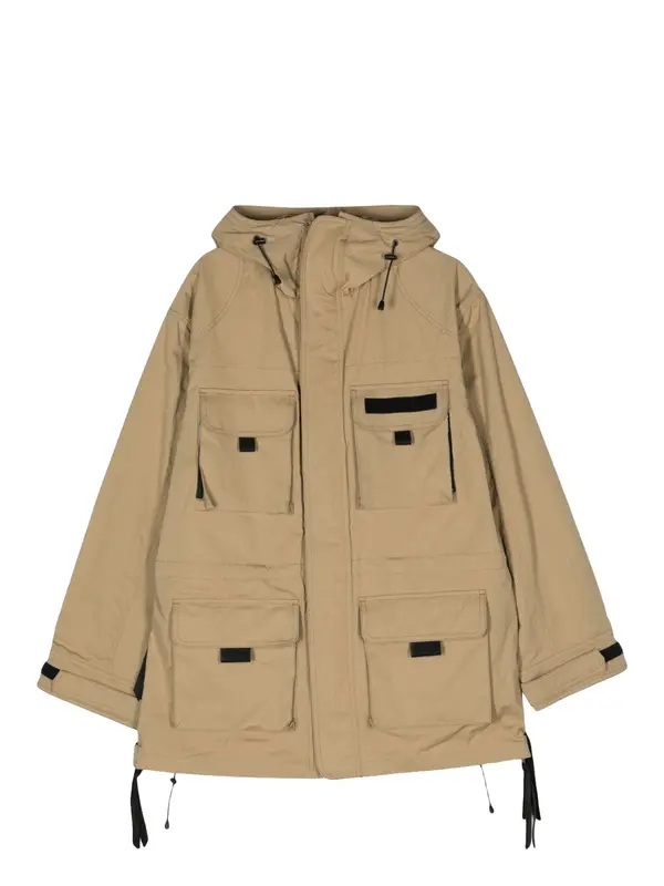 Junya Watanabe Hooded Military Jacket - Neutrals