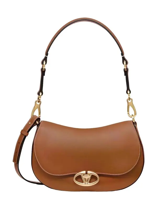 Valentino Garavani Small Ohval Shoulder Bag - Brown